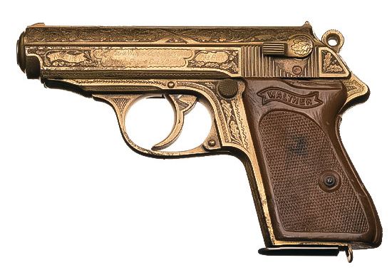 WALTHER West German PPK/S Gold Engraved For Sale - Price and Used Value ...