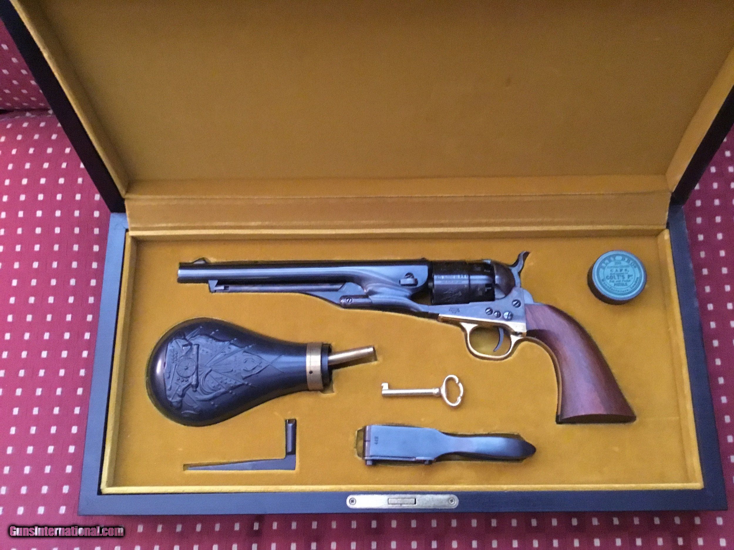 COLT 1860 ARMY 1 OF 500 CASED LIMITED EDITION For Sale - Price and Used ...