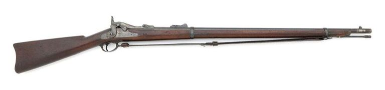 SPRINGFIELD U.S. MODEL 1877 TRAPDOOR CADET RIFLE - "TRANSITIONAL 1873/ ...