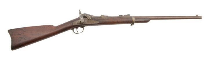 SPRINGFIELD U.S. MODEL 1877 TRAPDOOR CARBINE - "TRANSITIONAL 1873/1879 ...