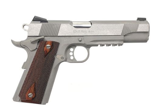 Colt Rail Gun Model O Lightweight Commander Stainless Steel For Sale ...