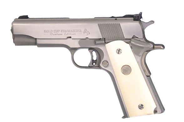 Colt Combat Commander Series 80 Gold Cup Commander Stainless For Sale ...