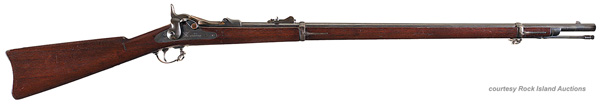 SPRINGFIELD U.S. MODEL 1877 TRAPDOOR RIFLE - "TRANSITIONAL 1873/1879 ...