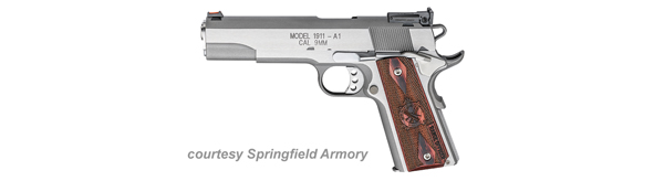 Springfield armory 1911-A1 Range Officer/RO Target Stainless Steel ...