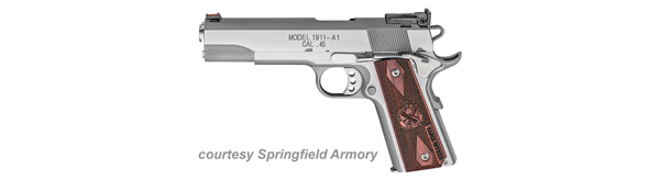 Springfield armory 1911-A1 Range Officer/RO Target Stainless Steel ...