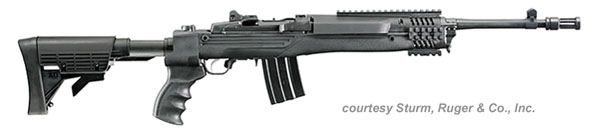 RUGER MINI-14 TACTICAL RIFLE w/COLLAPSIBLE STOCK For Sale - Price and ...