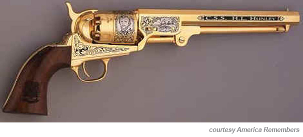 C.S.S. H.L. HUNLEY 1851 NAVY REVOLVER For Sale - Price and Used Value ...